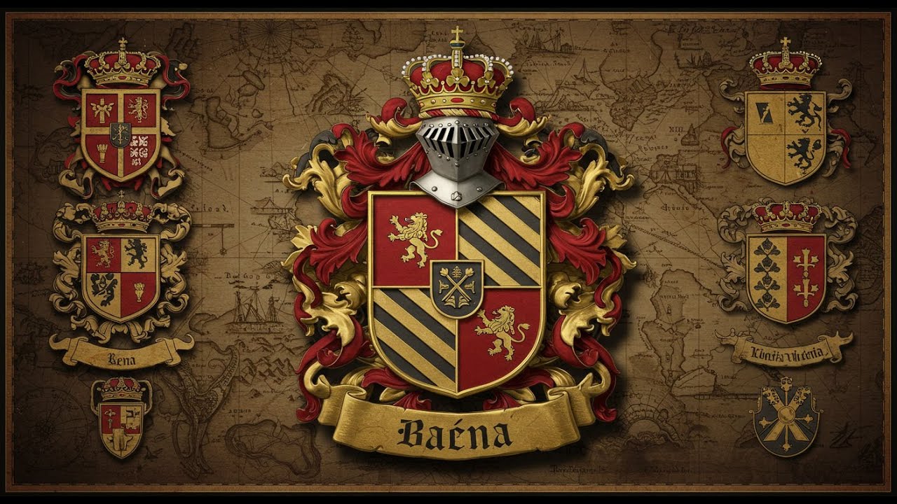 Apellido Baena: Origen, Historia y Significado | Escudo de Armas y ...