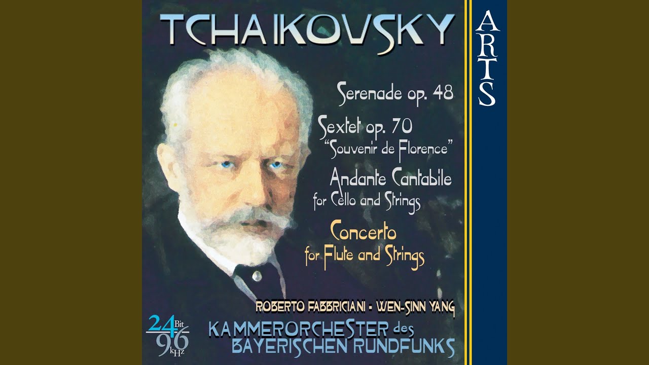 Largo And Allegro For Flute And Strings (1863-64) : Largo- Allegro ...