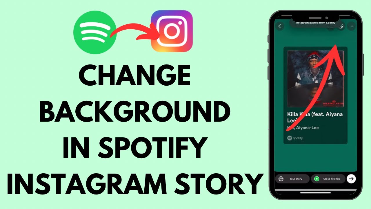 How To Change Background In Spotify On Instagram Story 2023 YouTube How To Change Background In Spotify On Instagram Story 2023 YouTube