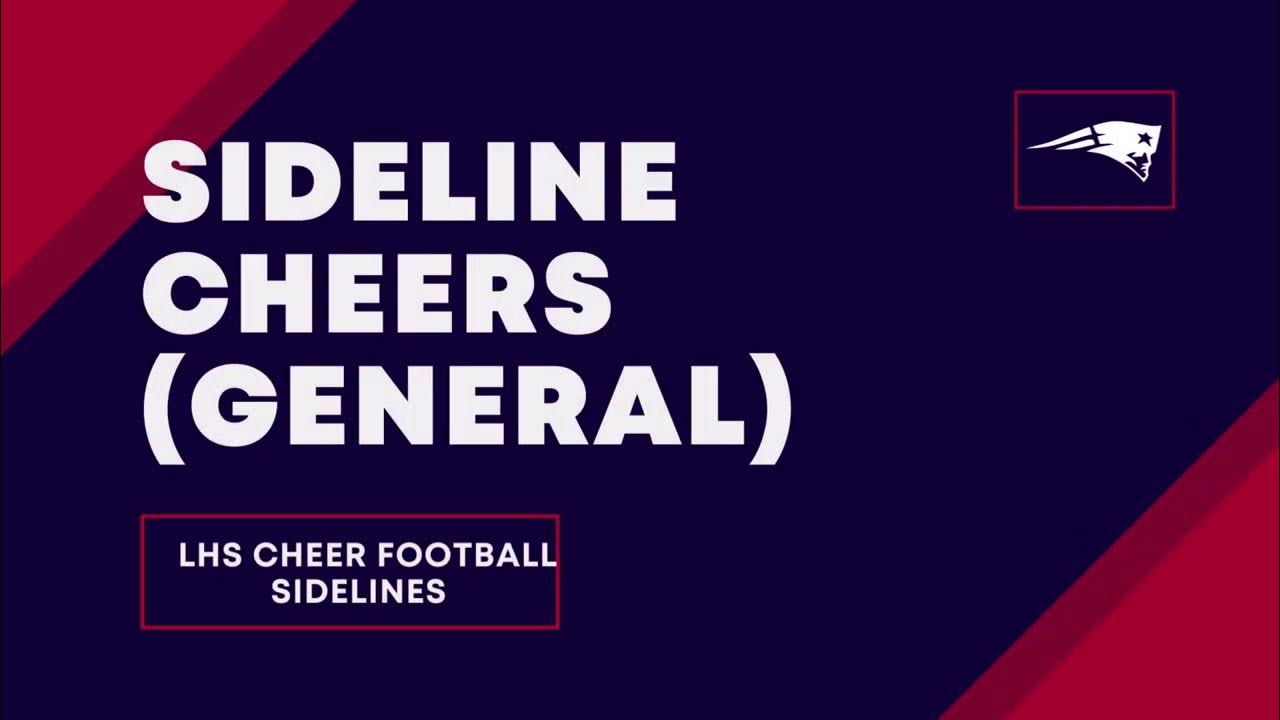 Sideline Cheers 23-24 (General) - Football - YouTube