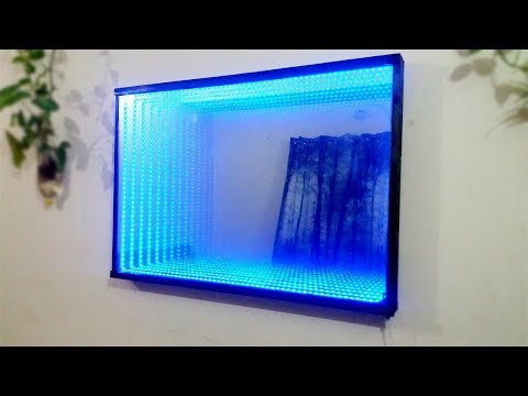 How to Make an Optical Illusion LED Infinity Mirror at Home