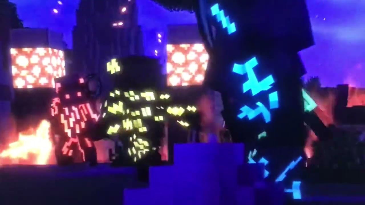 Minecraft songs of war DeathSinger vs ardonia Guards by Megste studios ...