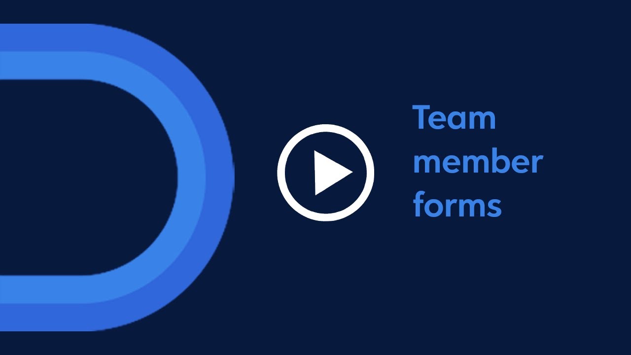 Dayforce How To Series: Team Member Forms - YouTube