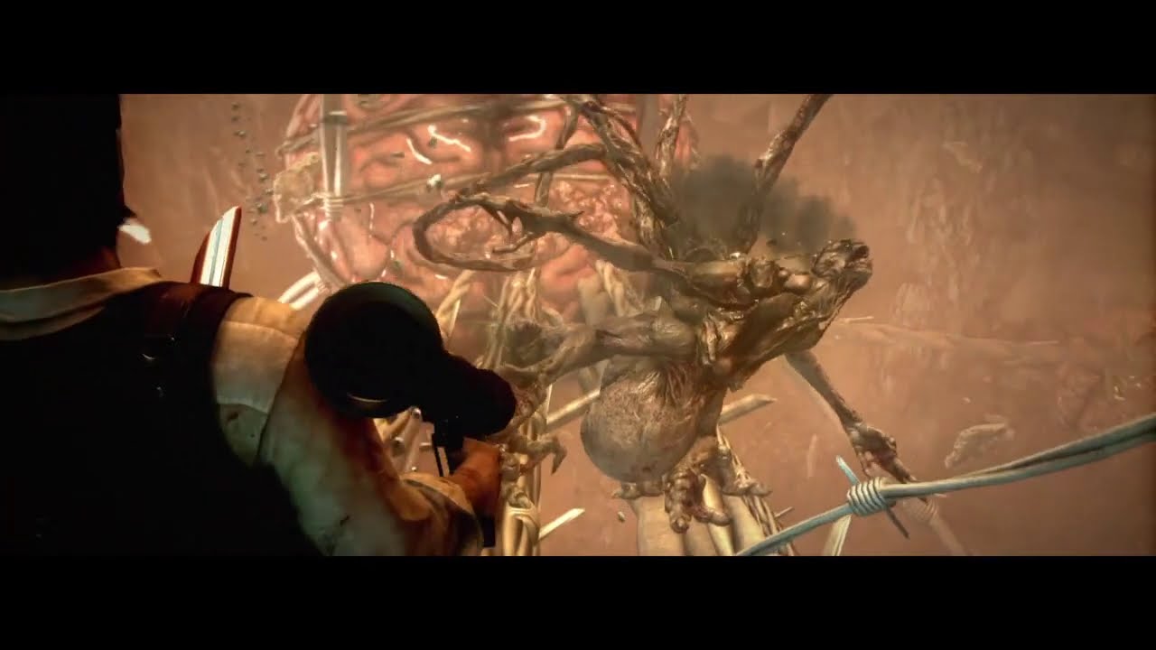 Glitch or Lucky Shot? The Evil Within Final Boss Fight with Ruvik ...