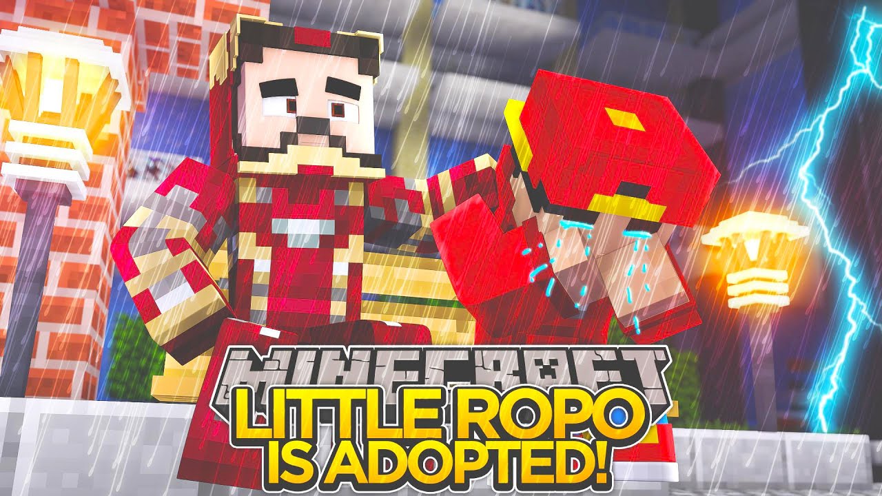 Minecraft Adventure - LITTLE ROPO IS ADOPTED!!! - YouTube