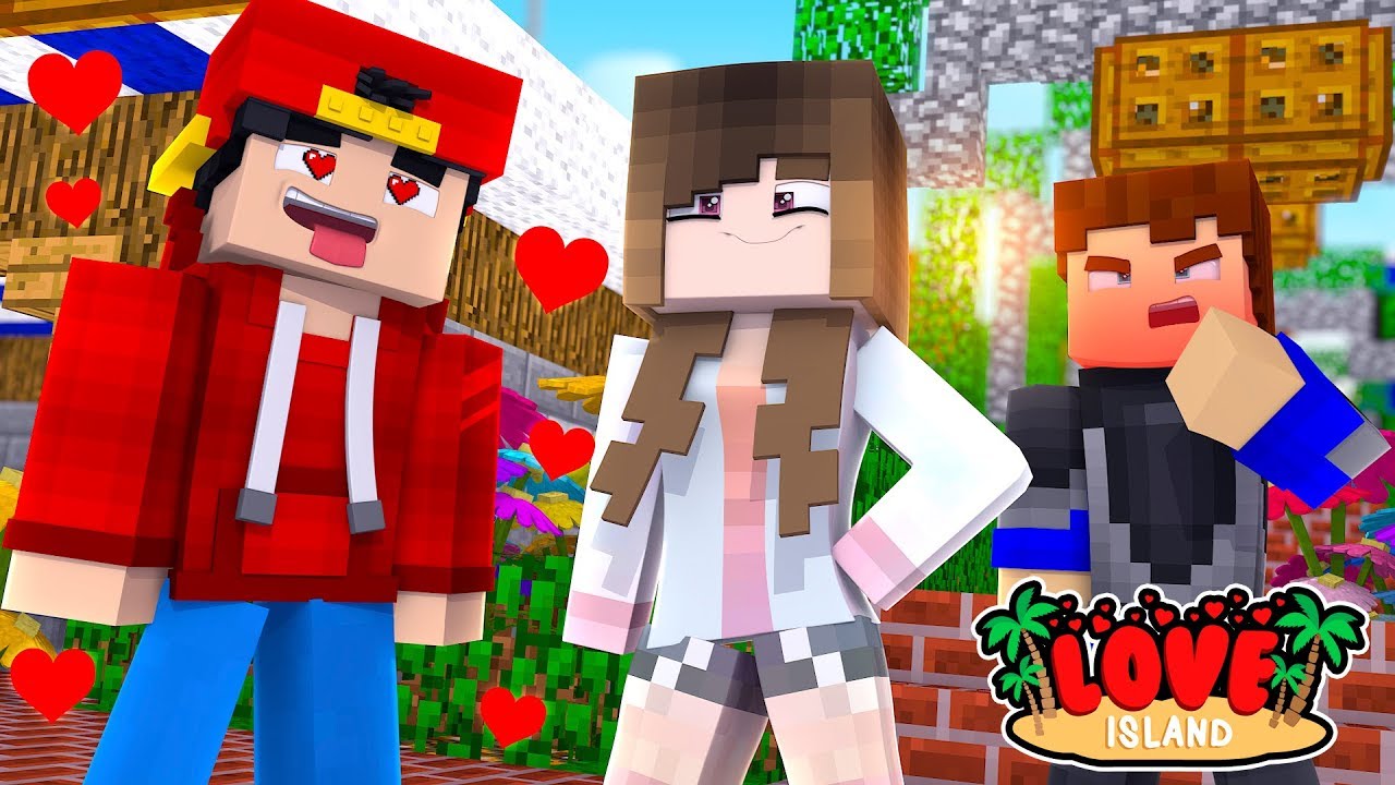 Minecraft LOVE ISLAND - ROPO HAS A MAJOR CRUSH ON THE NEW GIRL!! - YouTube