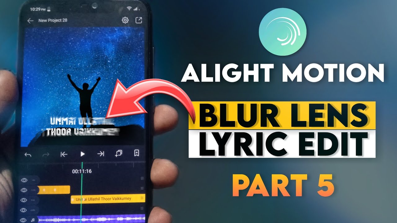 Trending Lyrics Editing 👌🏻| Part 5 | How To Make Lyric Edits On Alight ...