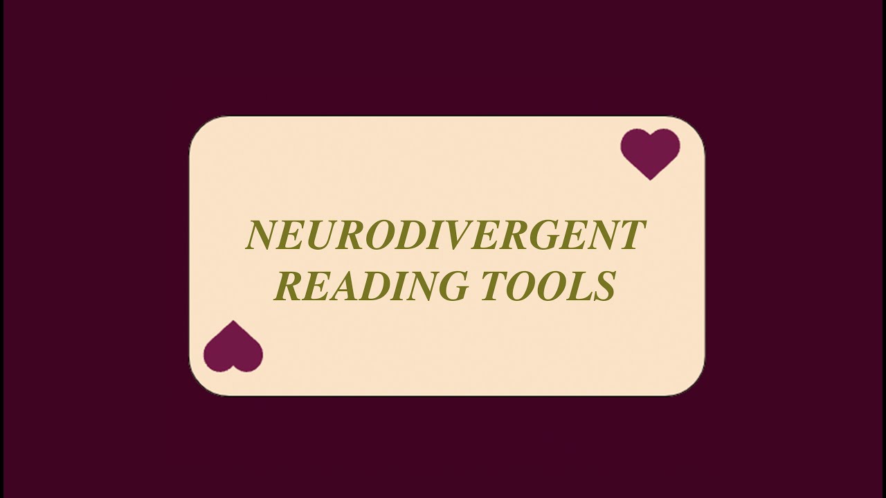 Reading Tools for Neurodivergent Brains (ADHD / Autism / Dyslexia ...