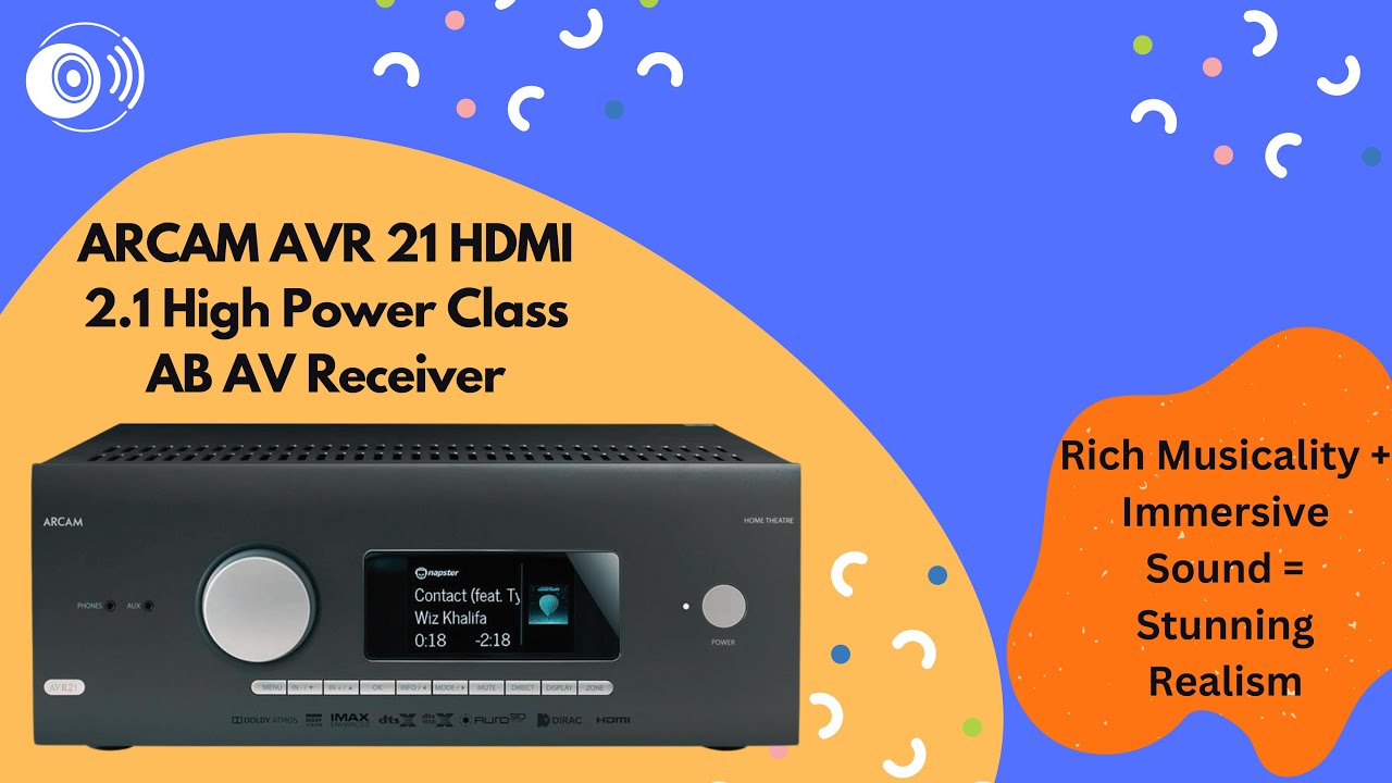 ARCAM AVR 21 - YouTube