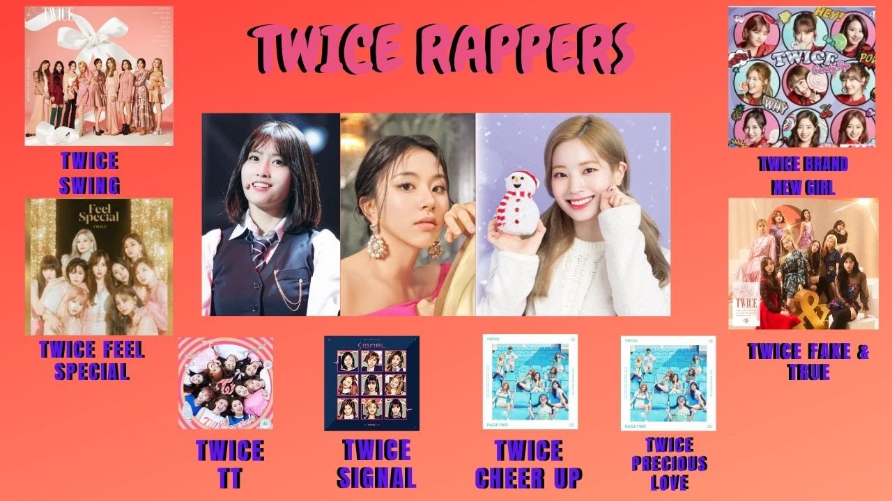 TWICE RAP COMPILATION (Part. I) - YouTube