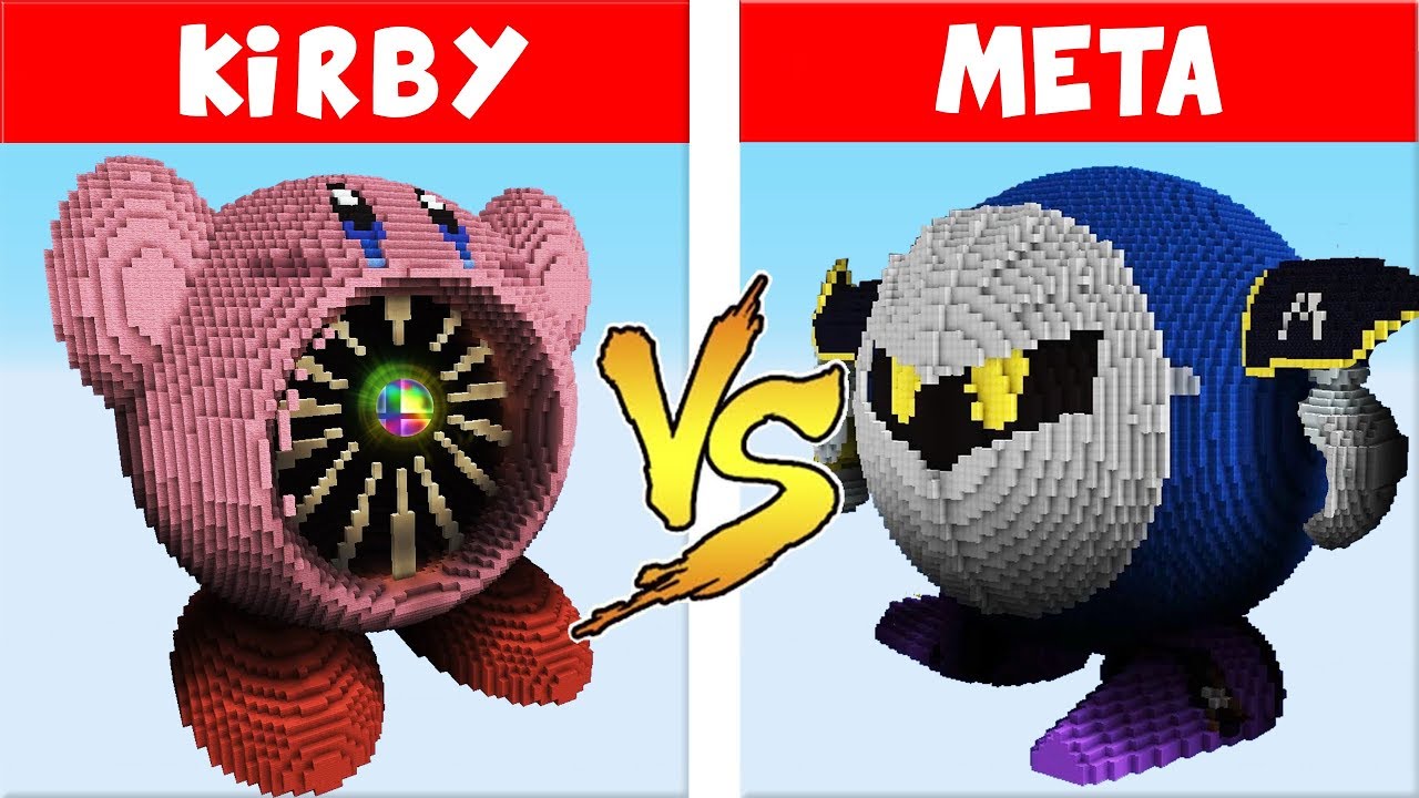 Super Smash Bros. Ultimate vs. Minecraft - (Kirby vs Meta Knight) - YouTube
