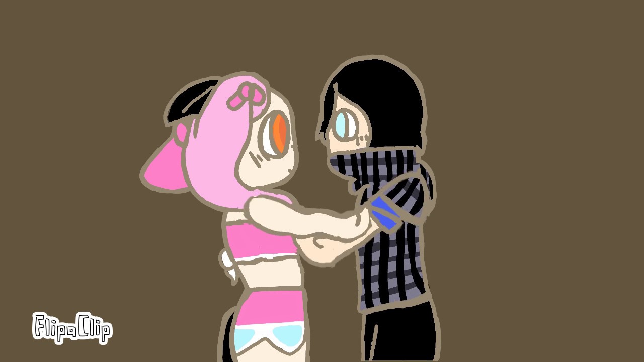 Kawaii Chan and Zane kiss animation - YouTube