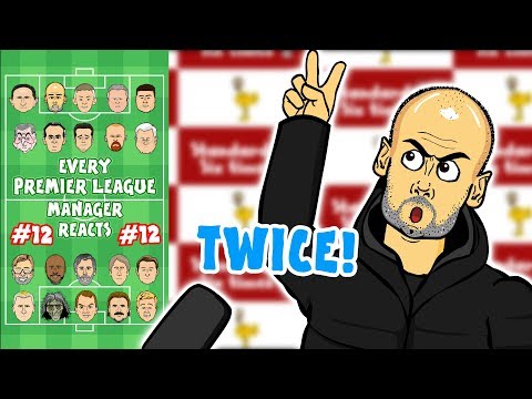 😤TWICE!😤 #12 Every Premier League Manager Reacts