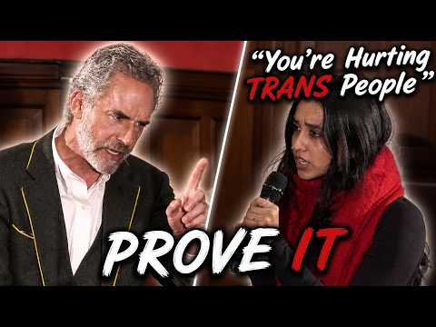 Trans Activist Tries To TRAP Jordan Peterson At Oxford Union And He DISMANTLES Her LIVE On Stage