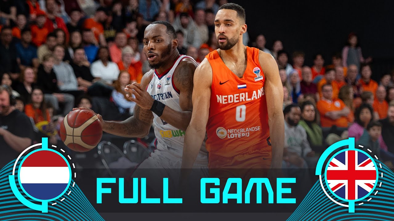 Netherlands v Great Britain | Full Basketball Game | FIBA EuroBasket ...