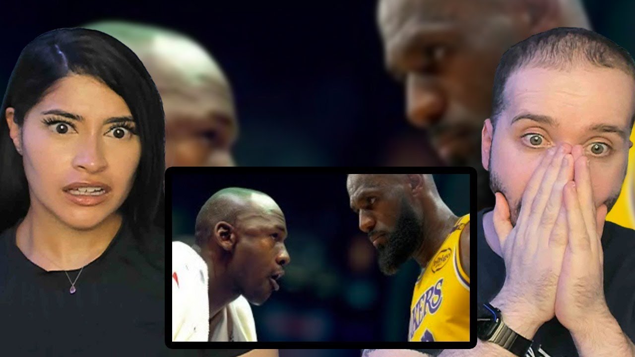 Brits React to The Only Way To Settle The LeBron James and Michael Jordan Debate - YouTube