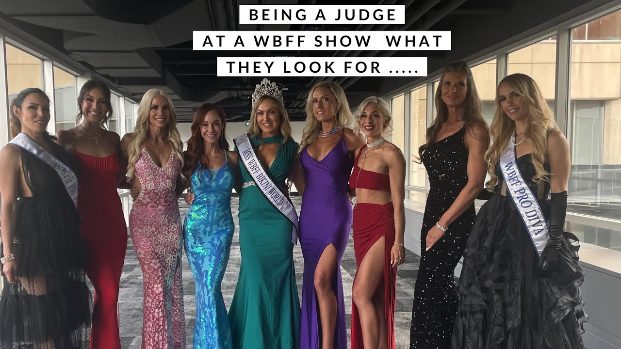 Being a judge at A WBFF Show, what judges look for … - YouTube