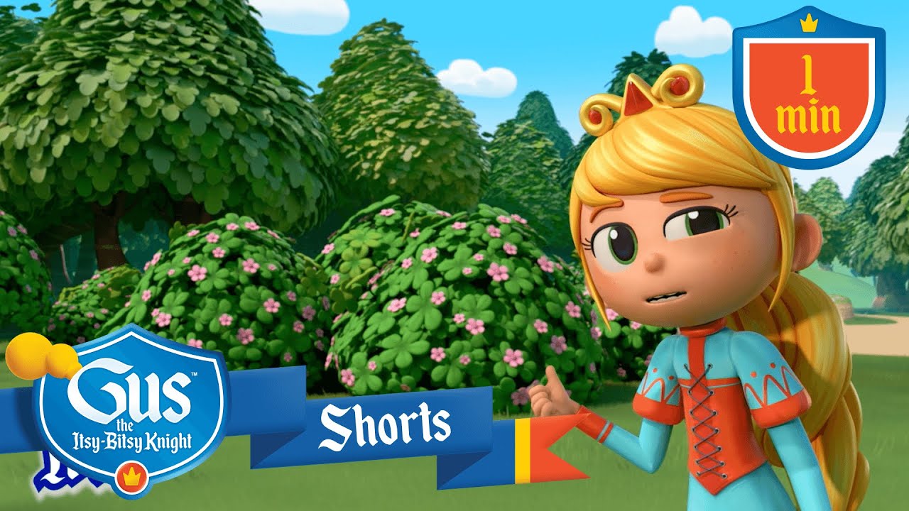 Gus, the Itsy Bitsy Knight - Meet Iris! | Cartoons for Kids - YouTube