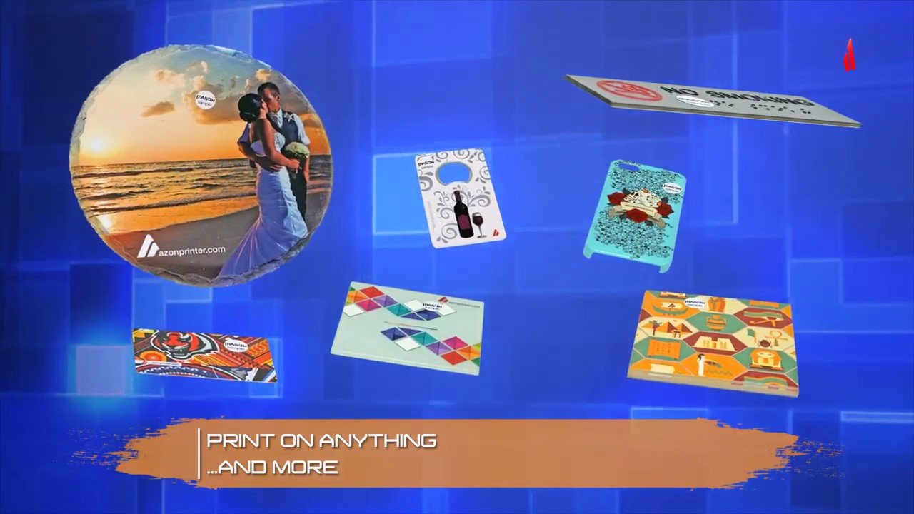 Azon Mason: UV Direct To Substrate - YouTube