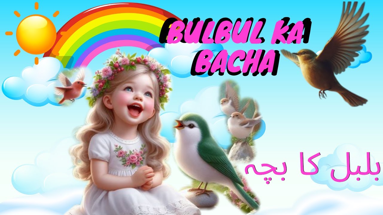 Bulbul Ka Bacha | بلبل کا بچہ | Hindi nursing Rhymes | part2 | No 1 ...