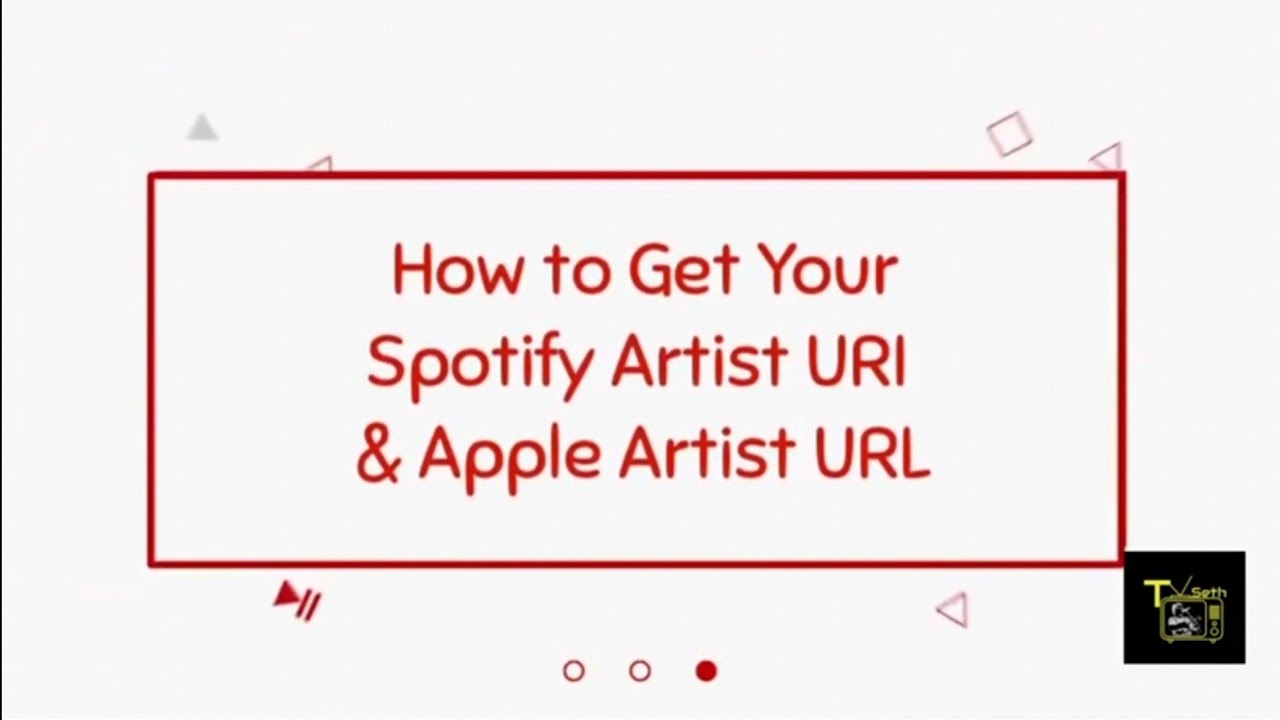 How To Get The Spotify Artist URI and Apple Music Artist URL - YouTube