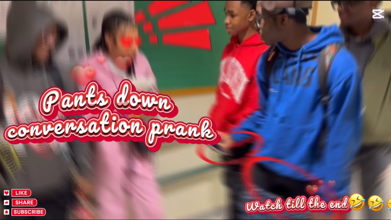 Pants Falling Down Mid Convo, Prank/mini vlog | WATCH TILL THE END🤣🤣 ...