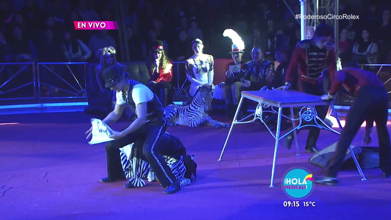 Hola Mexicali desde El Poderoso Circo Rolex - YouTube
