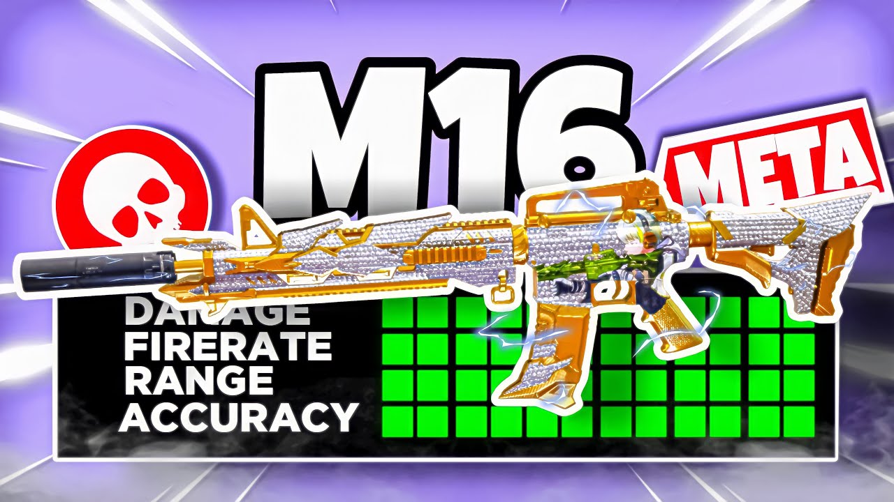 The BEST M16 Gunsmith in (SEASON 10) No Recoil Fast ADS High Accuracy ...