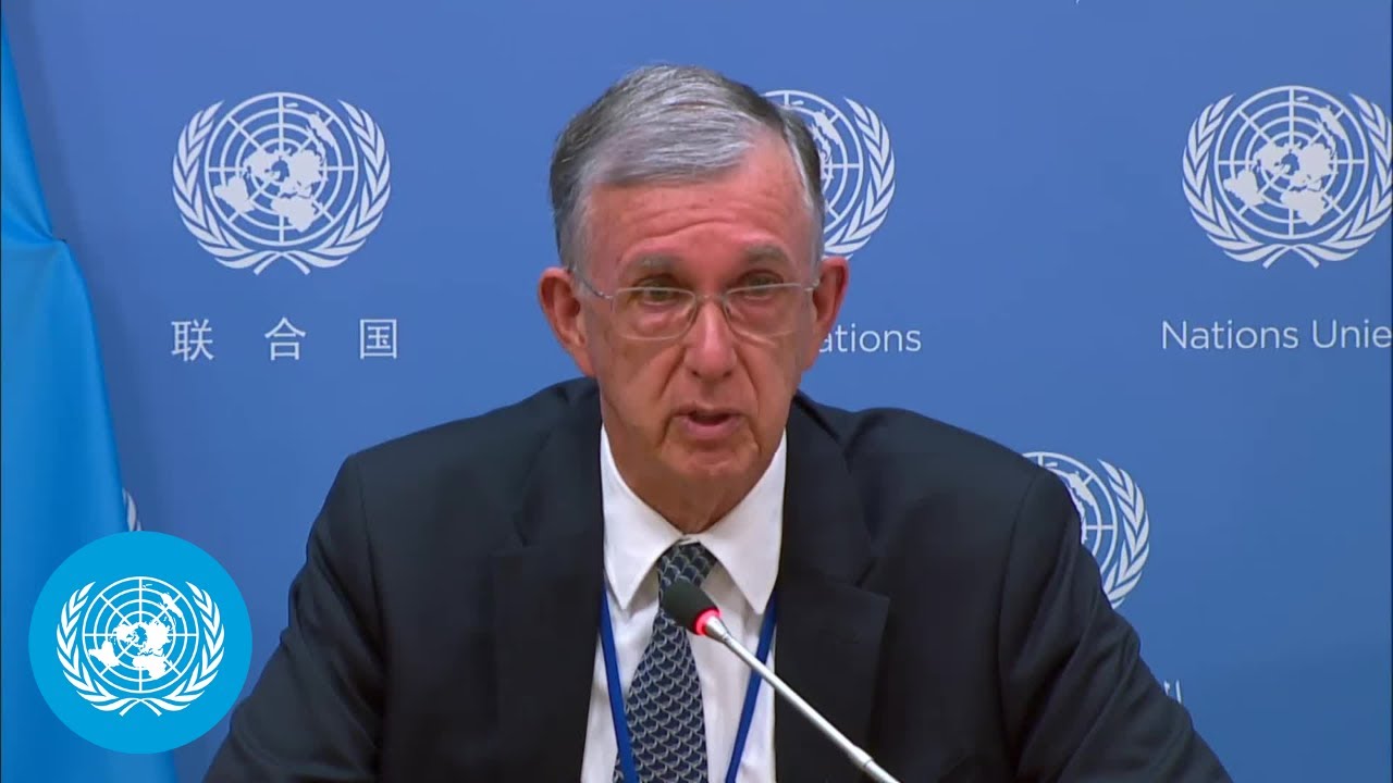 UN Security Council President on October Program of Work | Press ...