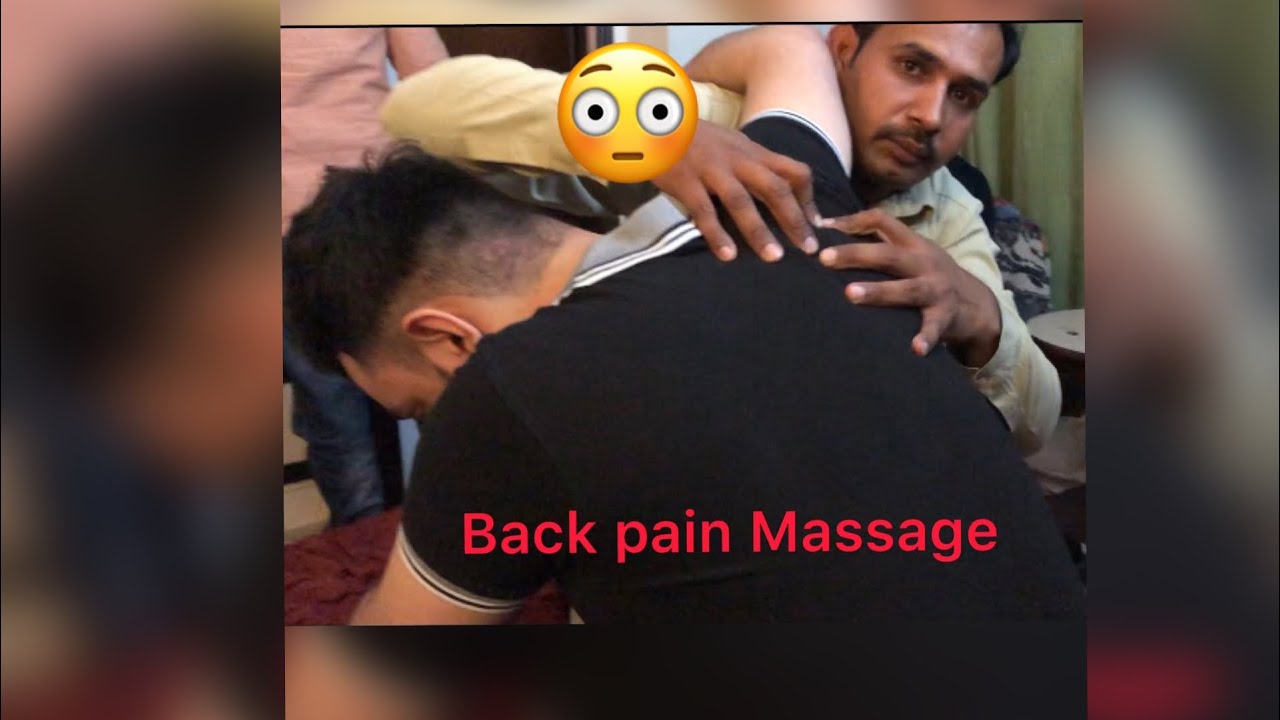How to: Back Massage - Best Techniques from a Street therapist - YouTube