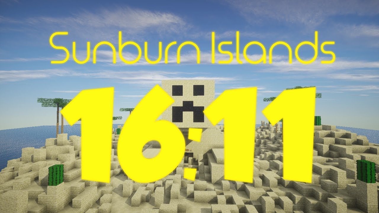Minecraft Speedrun: Sunburn Islands (16:11) - YouTube