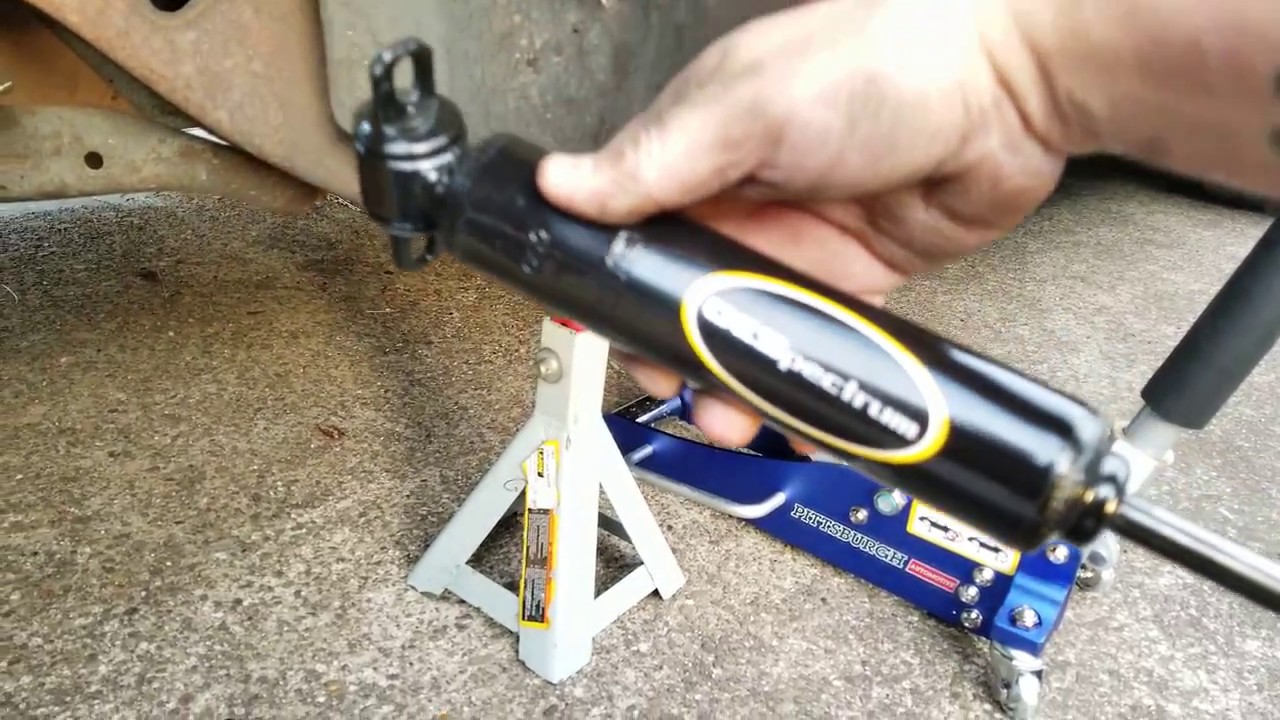 Front shocks install 95 impala SS, Monroe - YouTube