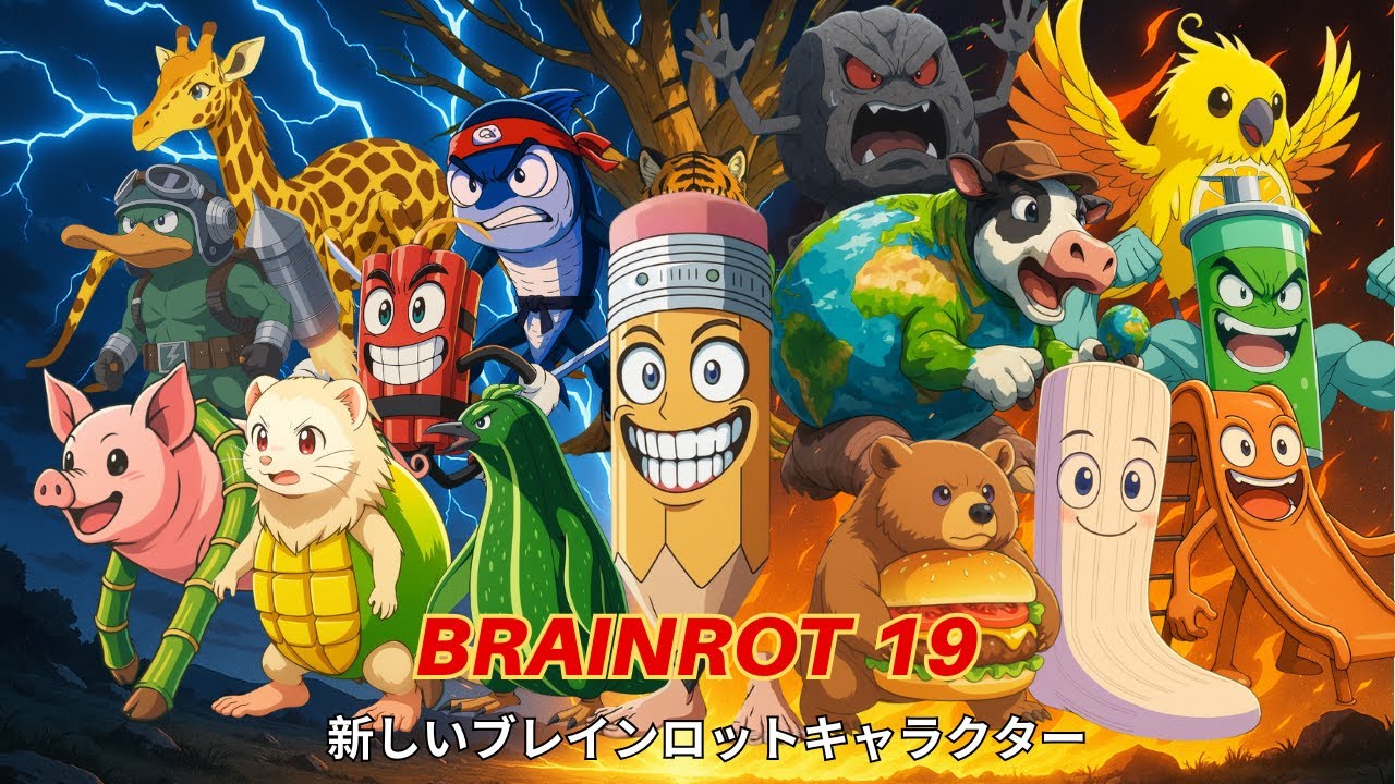 Brainrot Anime Opening Pt.19 (Official Music Video) ft. ALL NEW ...