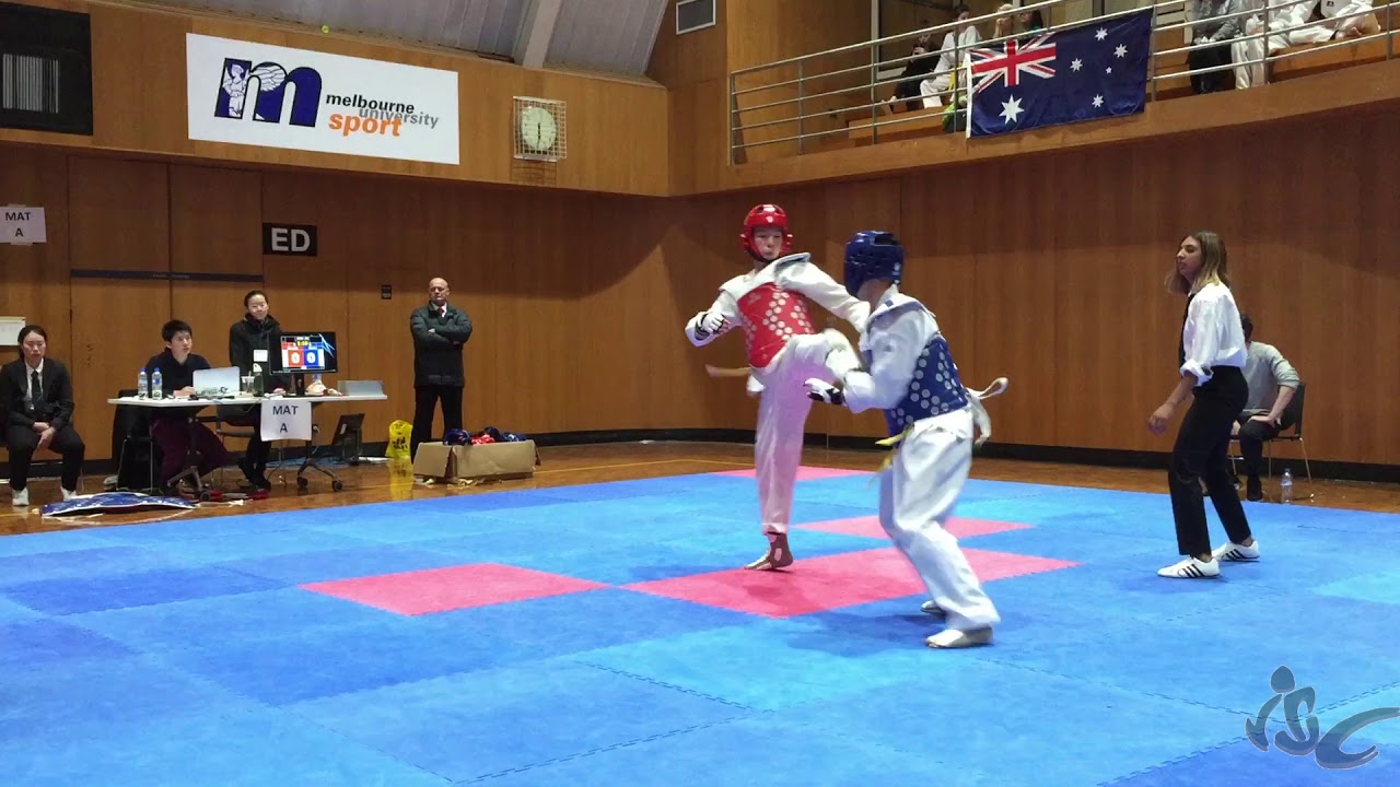 2018 VIUC - Clement Poh (MON) vs Martin Vo (MON) - Male Yellow Belt ...