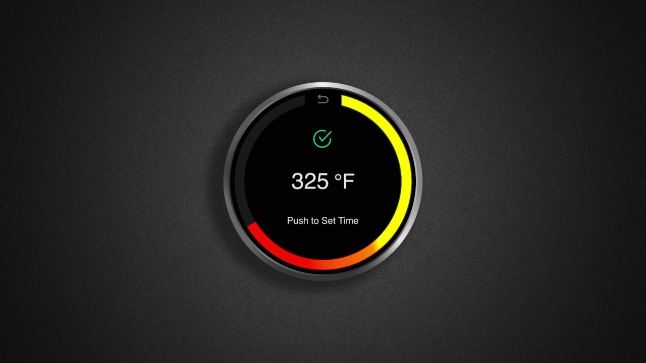 Wall Oven User Interface - YouTube