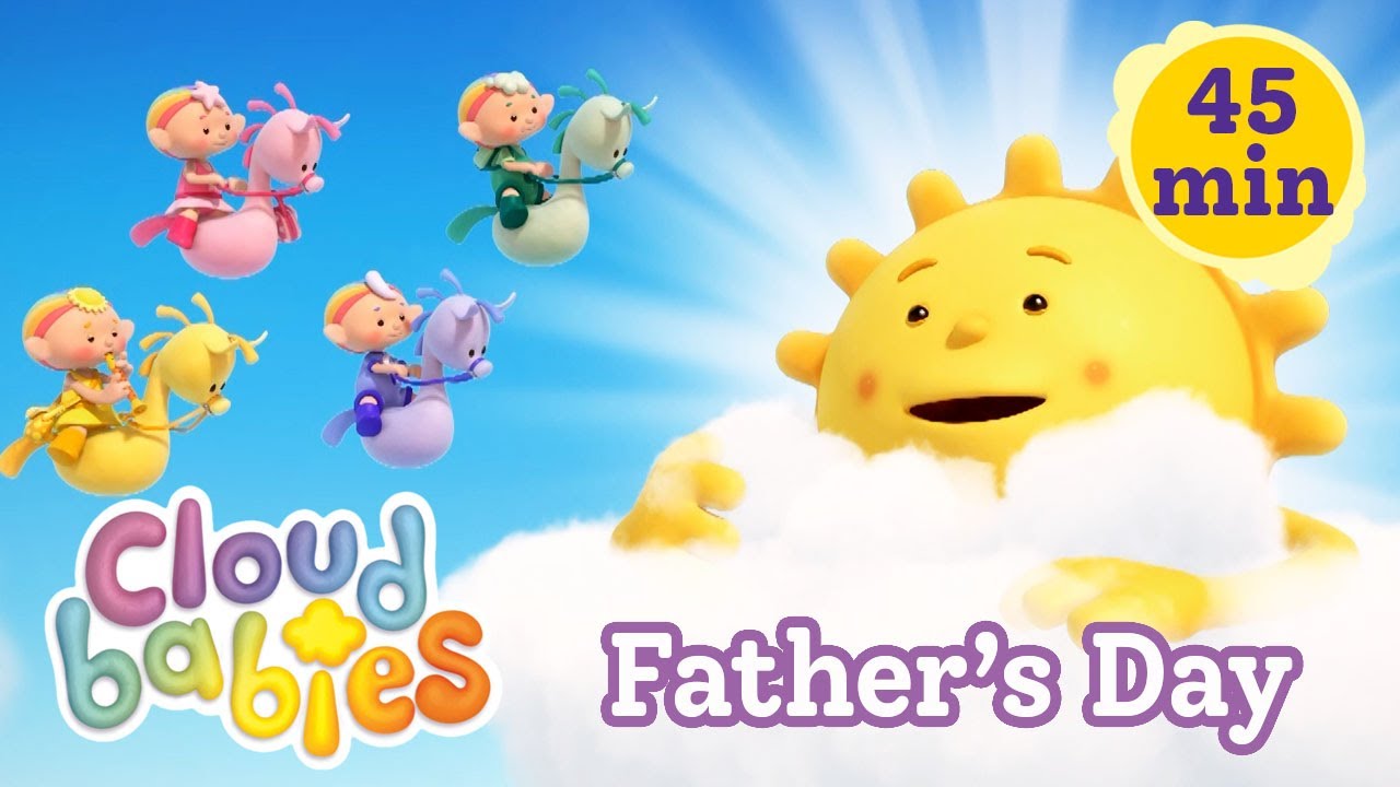 🥰 The Cloudbabies Are Making Sun Feel Special | Cloudbabies Father's ...
