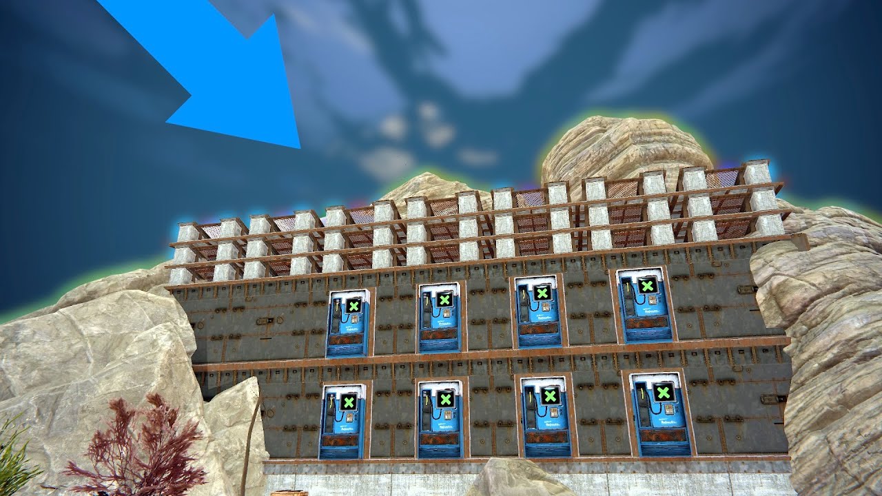 I Raided the RAREST Underwater Rock Bunker Base in Rust! - YouTube