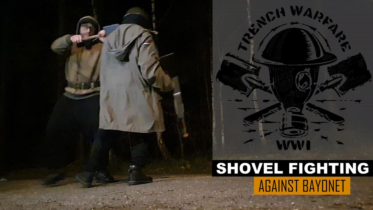 Shovel fighting against bayonet | Recon Sparring - YouTube