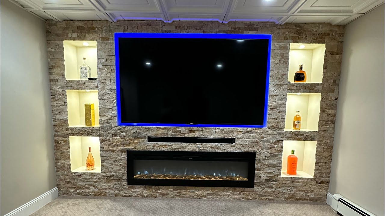 Custom media wall step by step-Phase 1 Framing - YouTube