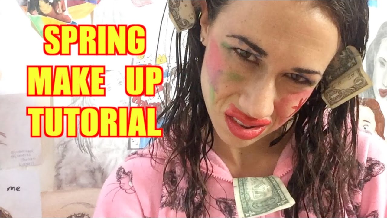 SPRING MAKE UP TUTORIAL - YouTube