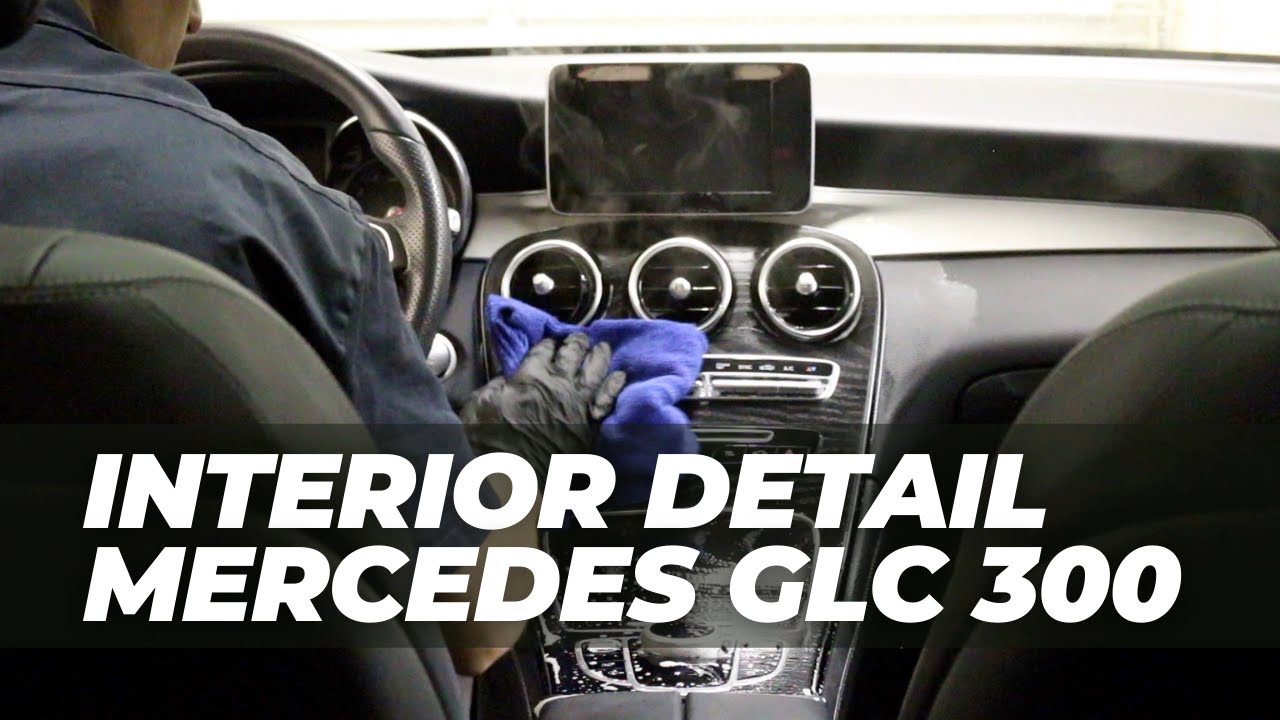 Interior Detailing ASMR / Deep Clean / Mercedes GLC 300 - YouTube