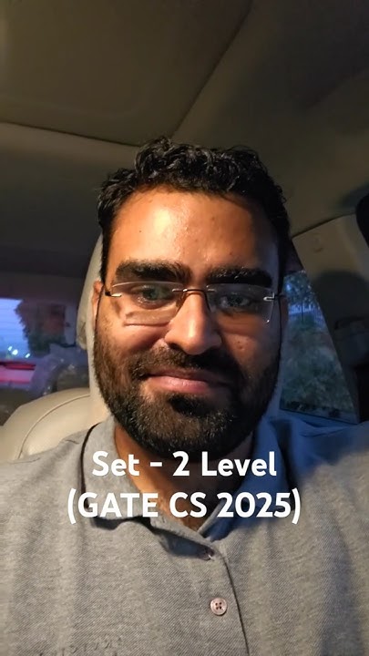 Set - 2 Level, GATE CS 2025 - YouTube