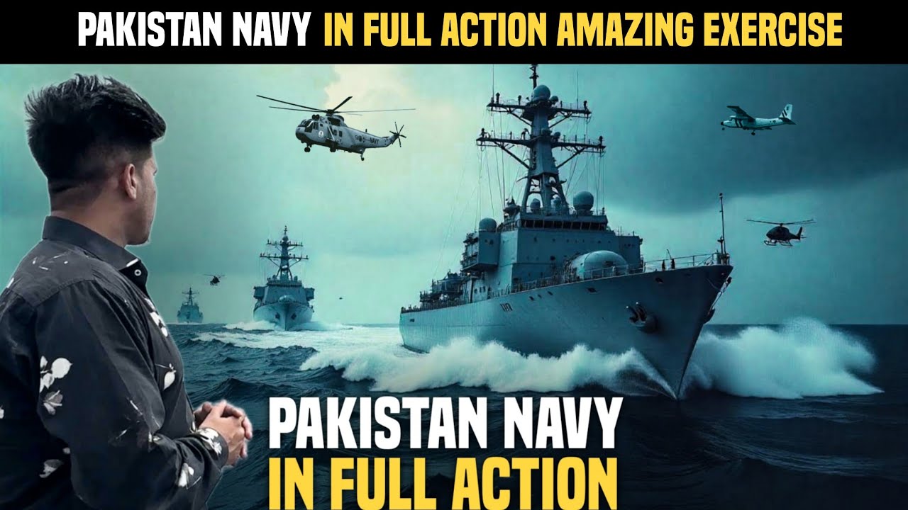 Unveiling the Depths: Pakistan's Naval Aman Exercise and Open-Sea ...