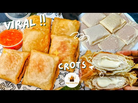Baru digoreng langsung ludes! RESEP DIMSUM GORENG KEJU LUMER CROT VIRAL!