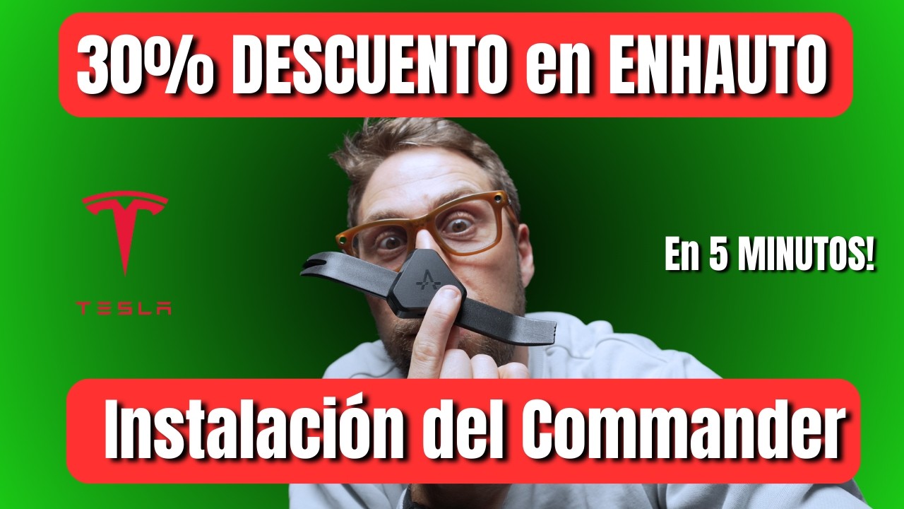 Instala el COMMANDER en 5 minutos fácil!!! #tesla #enhauto - YouTube