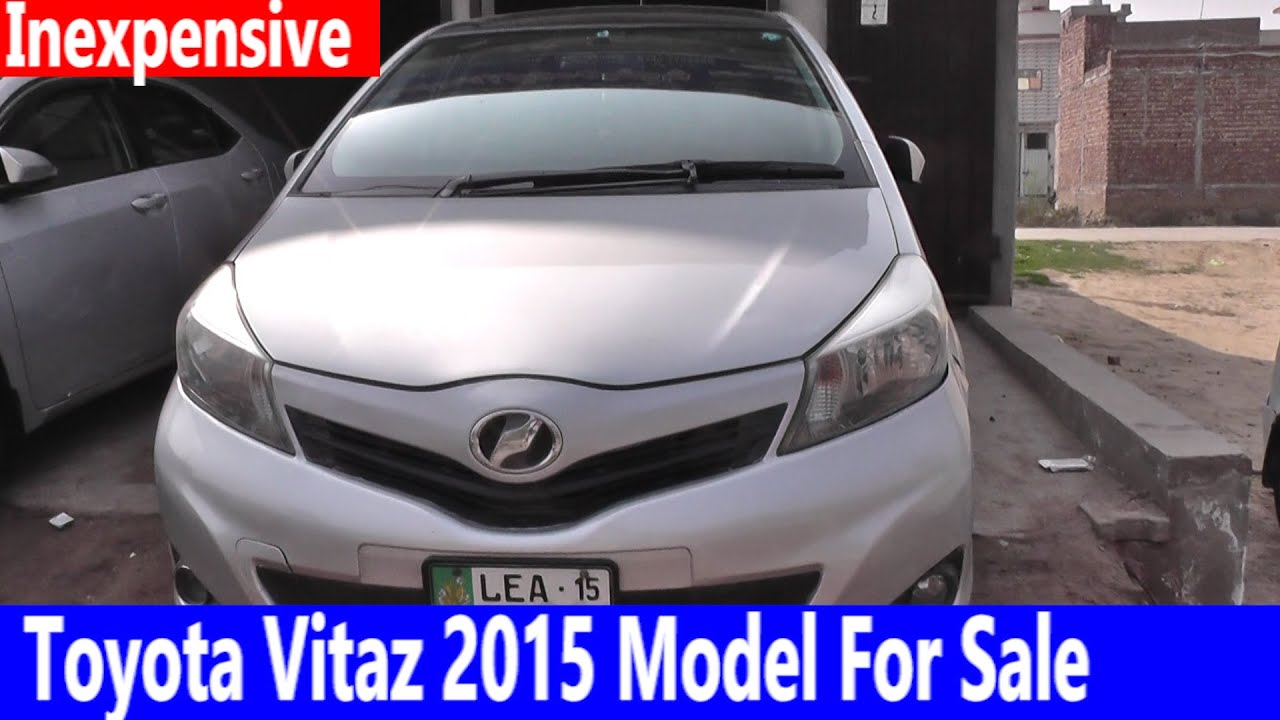 Toyota Vitaz 2015 Model For Sale | Family Used Car | Price Detail ...