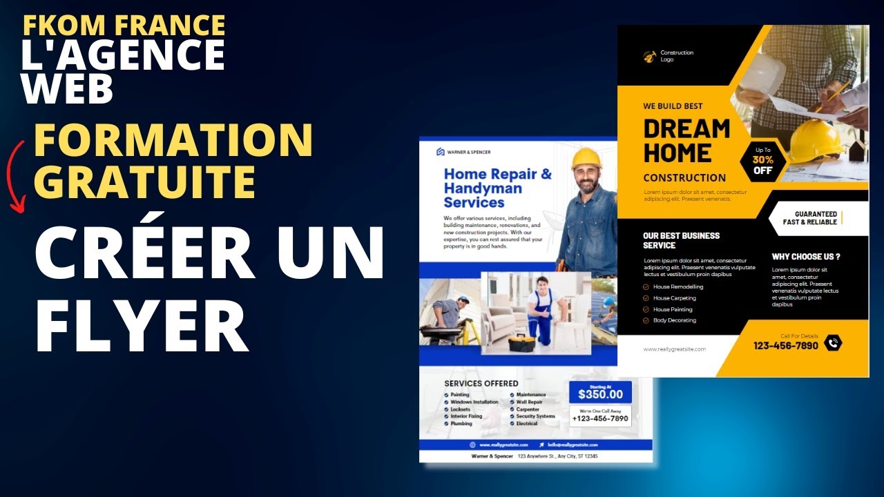 7/10 Tuto : Comment créer un flyer artisan avec Canva & Vistaprint ...