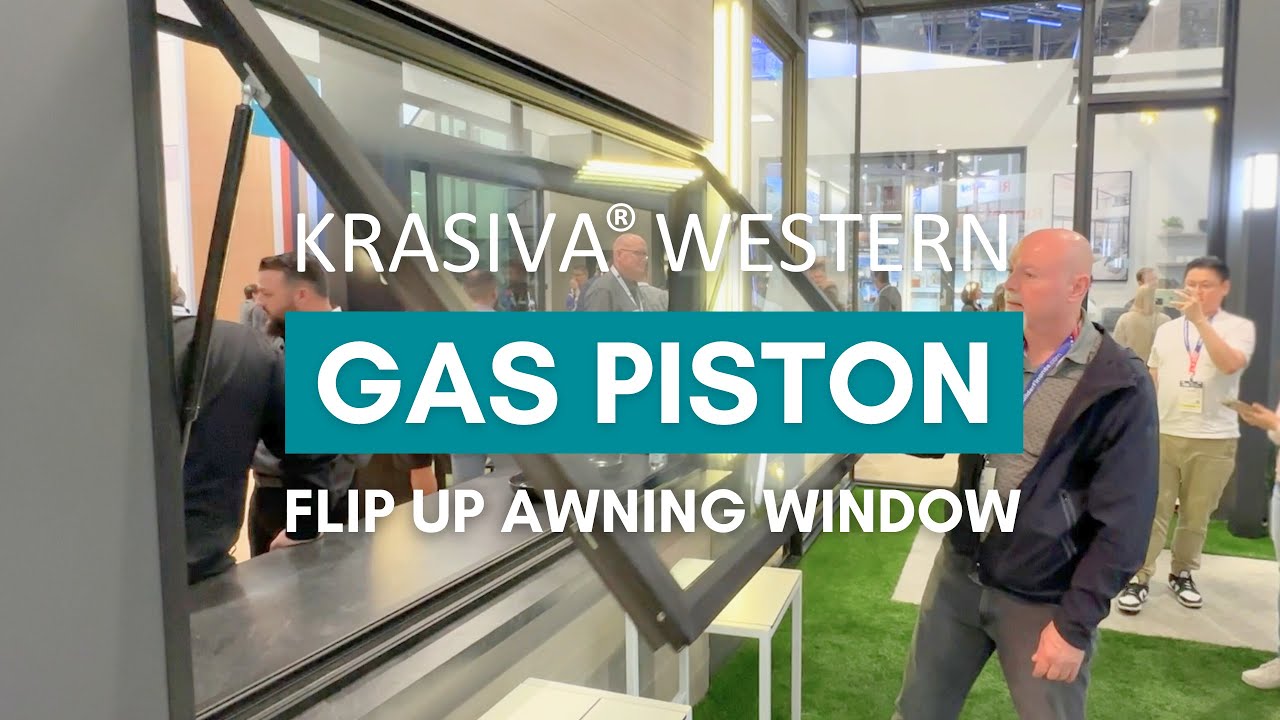 Western Gas Piston Flip Up Awning Window - YouTube