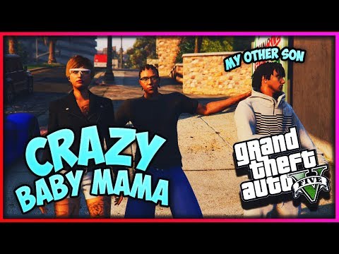 GTA 5 CRAZY BABY MAMA IN DA HOOD EP. 3 - MY OTHER SON 👩‍👩‍👦 (GTA 5 RP)
