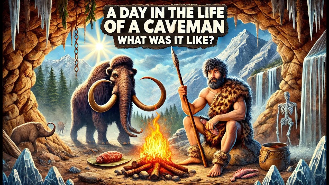 A Day in the Life of a Caveman: What Was It Like? - YouTube